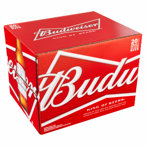 Budweiser 300ml 20 Pack – CarryOut Letterkenny