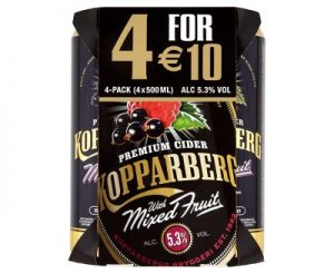 Kopparberg Mixed Fruit 500ml 4 Pack Can – CarryOut Letterkenny