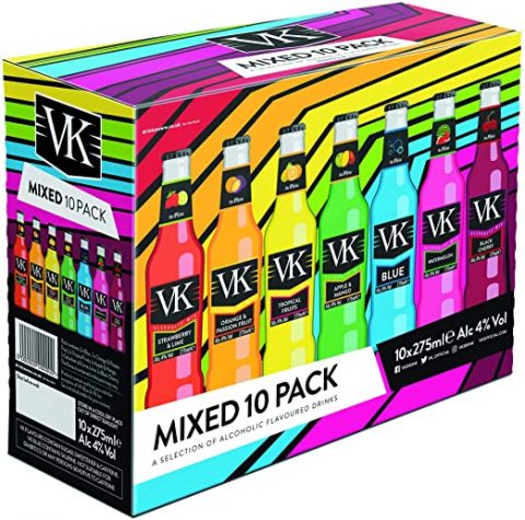 V.K Mixed Pack 10 x 275ml – VK Alcopops – CarryOut Letterkenny