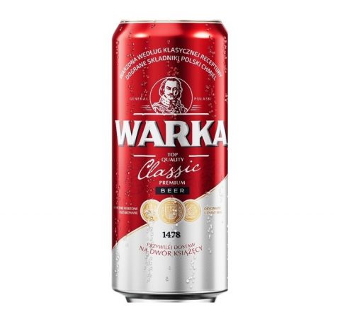 Warka Classic 500ml Can – CarryOut Letterkenny